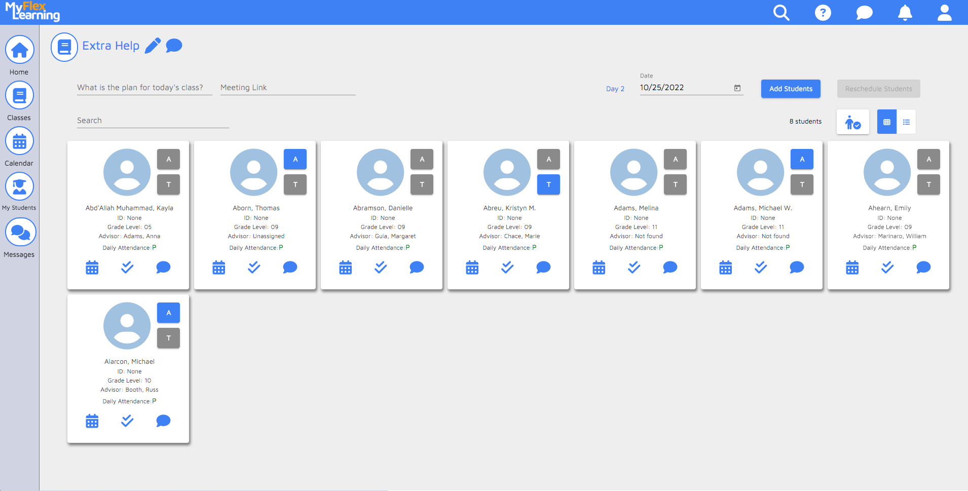 How to take Attendance as a Teacher – MyFlexLearning