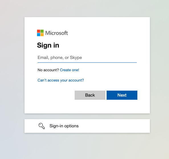 Logging in with Microsoft – MyFlexLearning
