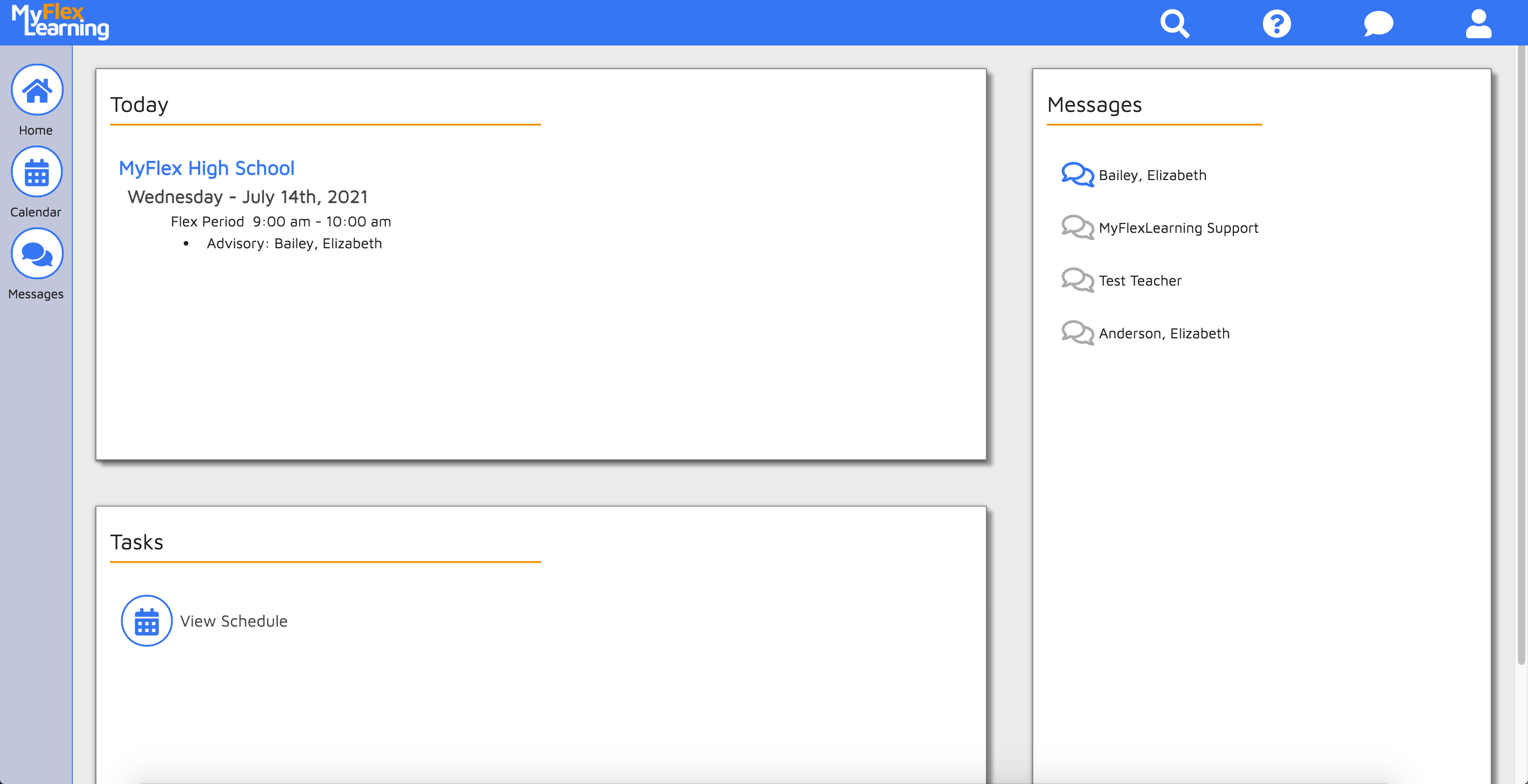 How to change your schedule as a student – MyFlexLearning