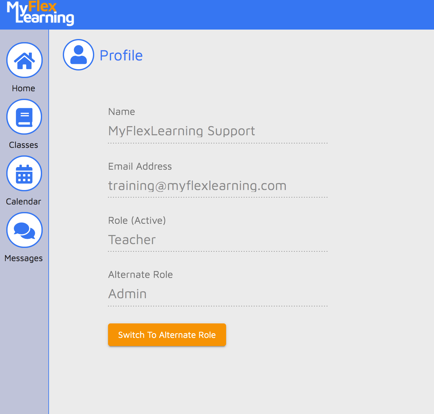 How to "Login As" another user – MyFlexLearning