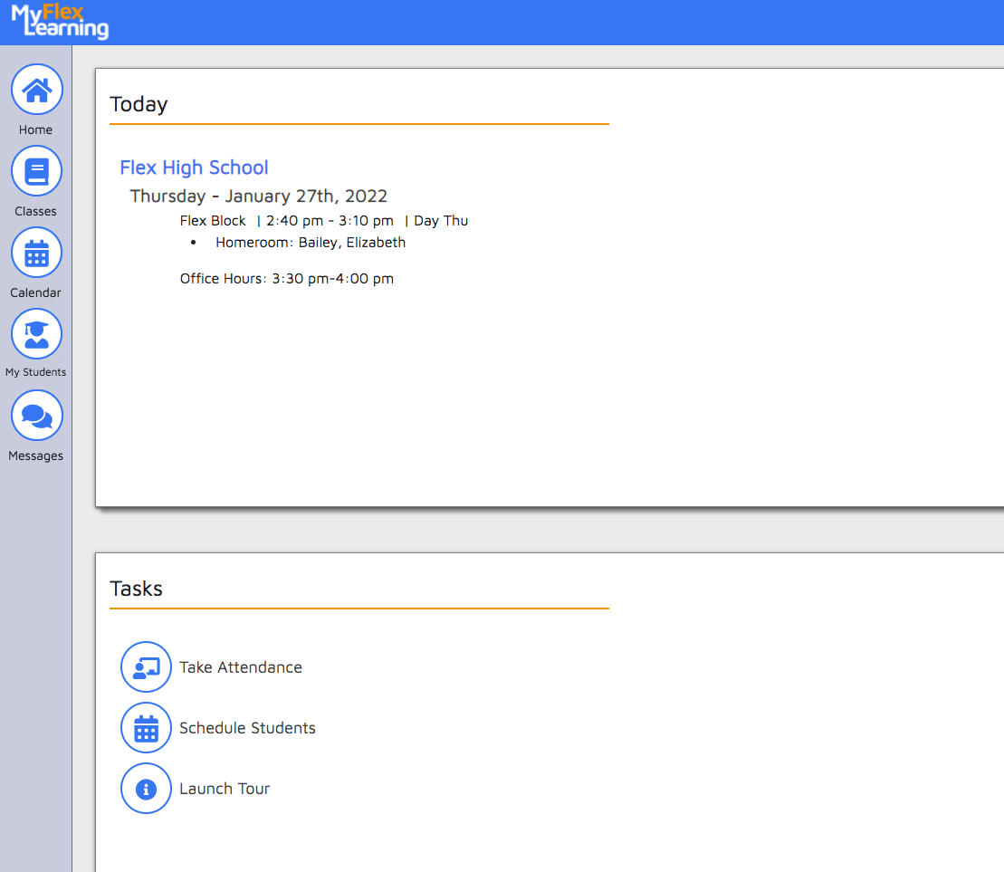 How to create an appointment as a counselor or a teacher – MyFlexLearning